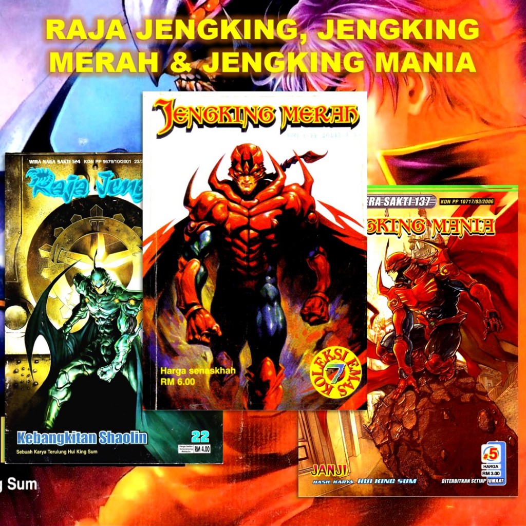 Raja Jengking, Jengking Merah & Jengking Mania (LENGKAP) Dlm B ...