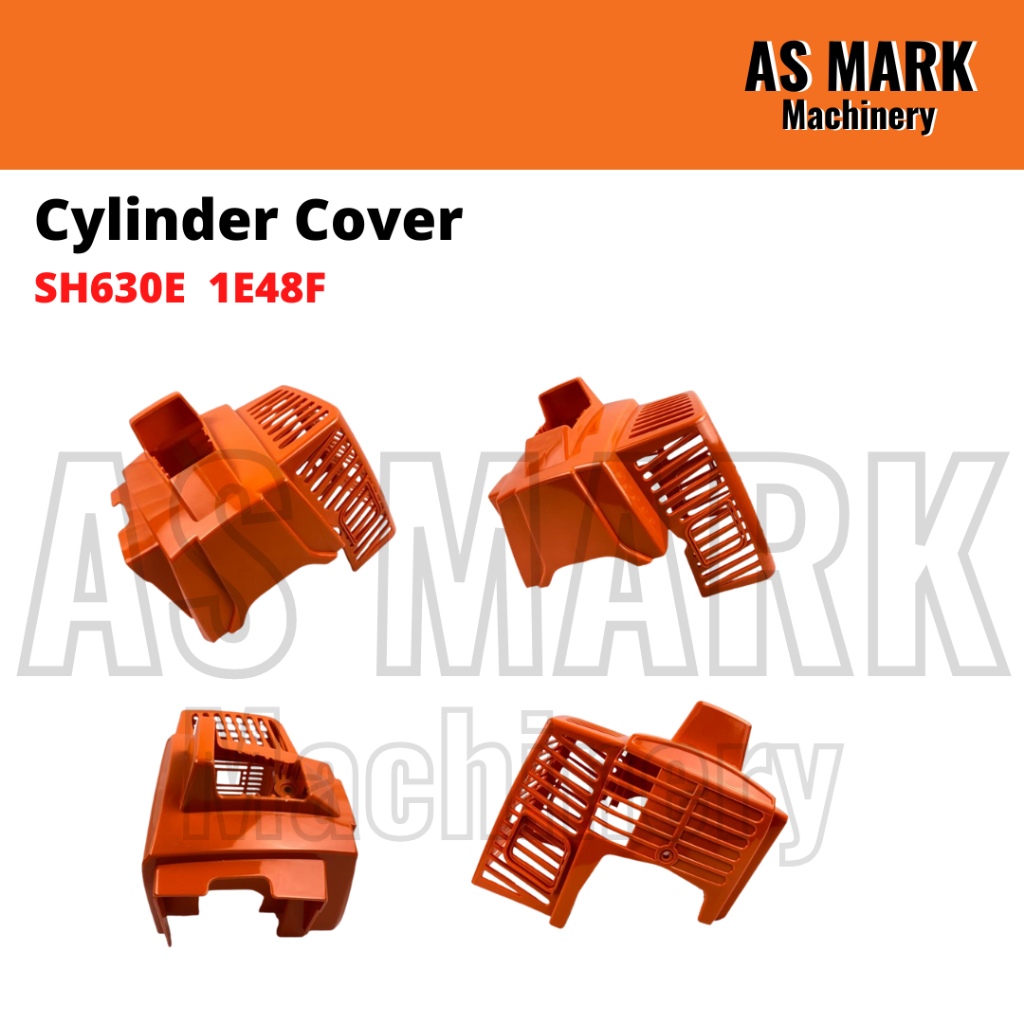 Cylinder Cover 63cc Koshi Auger Engine SH630E Big Power 1E48F Gasoline ...