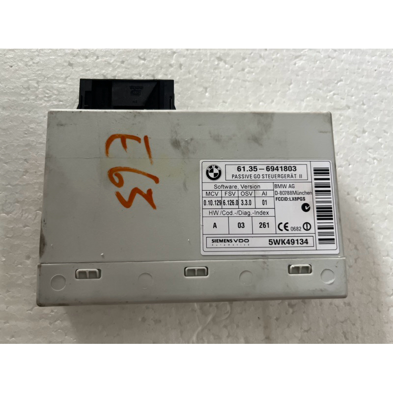 BMW E65 Passive Go Comfort Access Control ECU Module | Shopee Malaysia