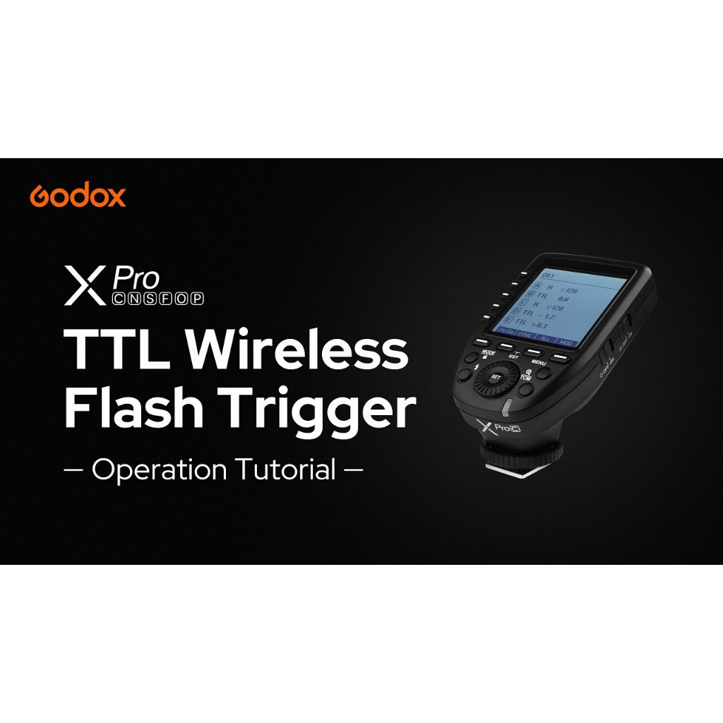 Godox XPro TTL Wireless Flash Trigger (Nikon Canon Sony Fujifilm ...