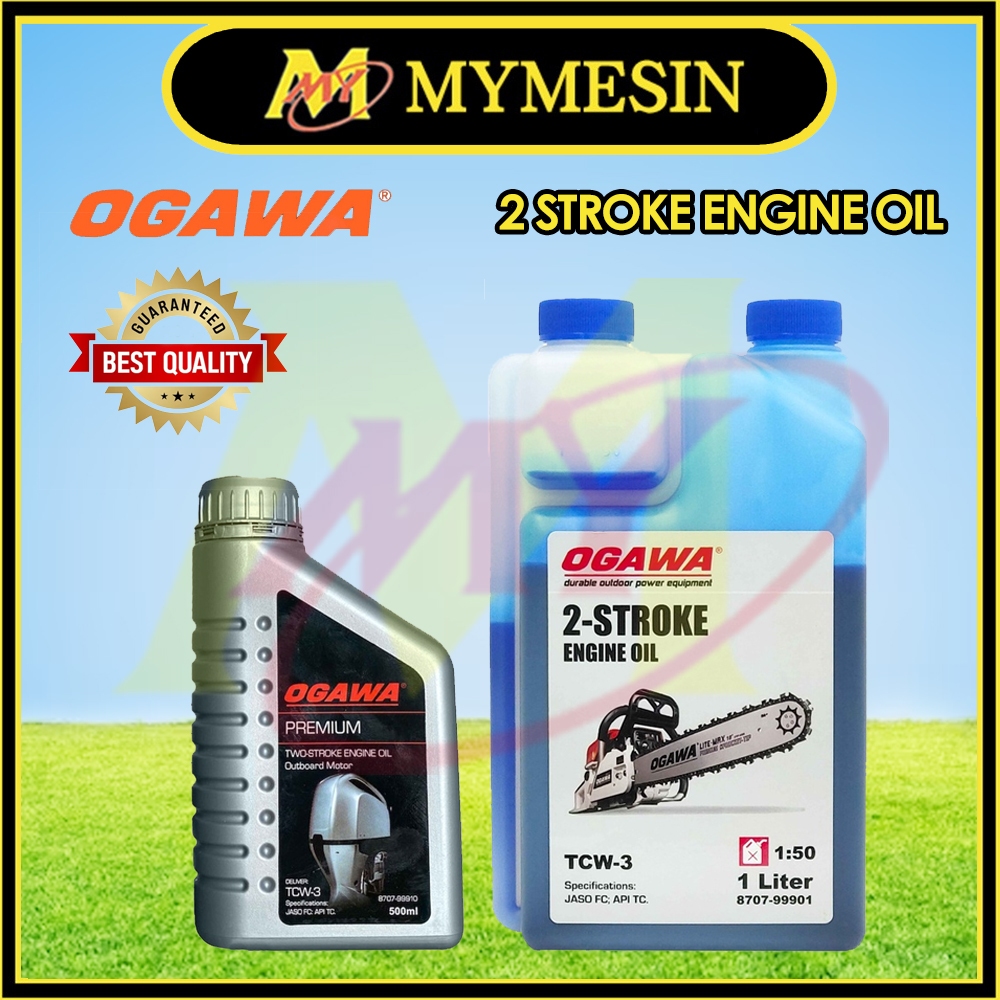 MY Ogawa 2T Oil Lubricant Oil High Performance Minyak 2T 500ML / 1L For ...