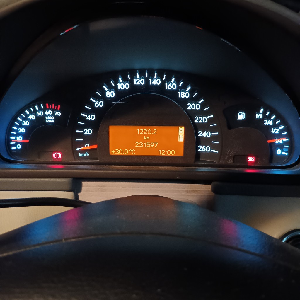 Mercedes C Class W203 Repair meter Instrument Cluster Fast Repair ...