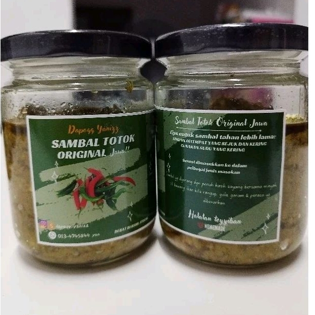 Sambal Totok Original jawa (170g) | Shopee Malaysia
