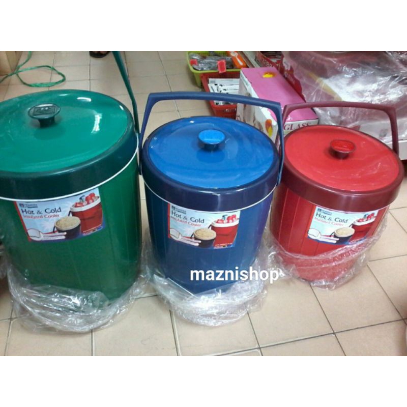TONG NASI TAHAN PANAS MADE IN THAILAND Bocong Nasi Tong Ais Rice Bucket ...