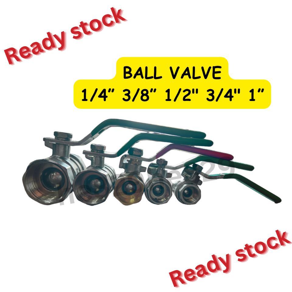 BALL VALVE/ STAINLESS STEEL BRASS BALL VALVE/BRASS WATER AIR INJAP BOLA ...