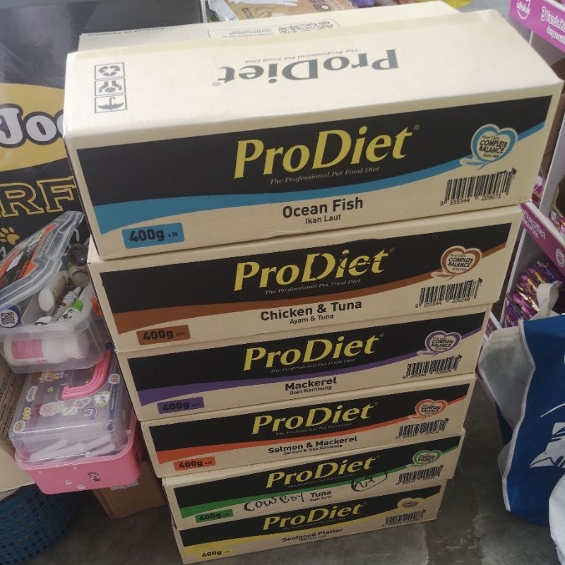 Prodiet Wet Cat Food Adult Ocean Fish /Mackerel/Chicken&Tuna/Salmon ...