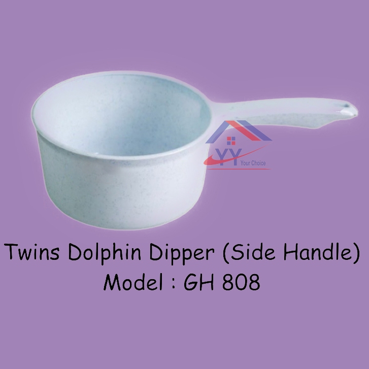Dolphinware 808 Plastic Dipper Long Handle Water Dipper Gayung Plastik ...