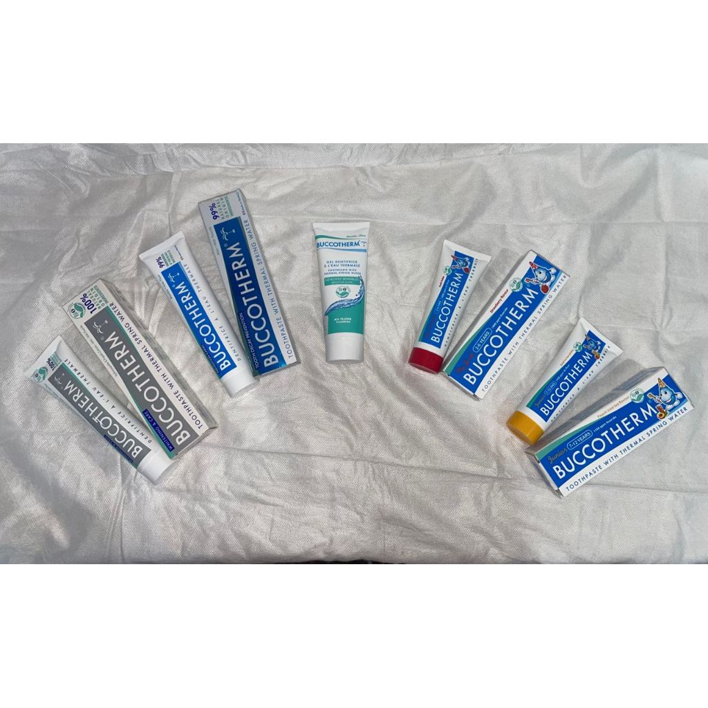 Buccotherm -organic safe toothpaste with thermal spring water | Shopee ...