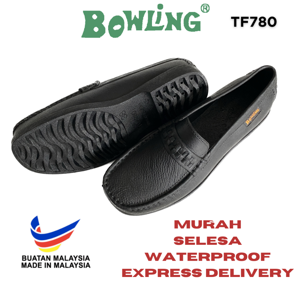 BOWLING 780 Woman Shoes Kasut Murah Wanita Jalan Kerja Waterproof slip ...