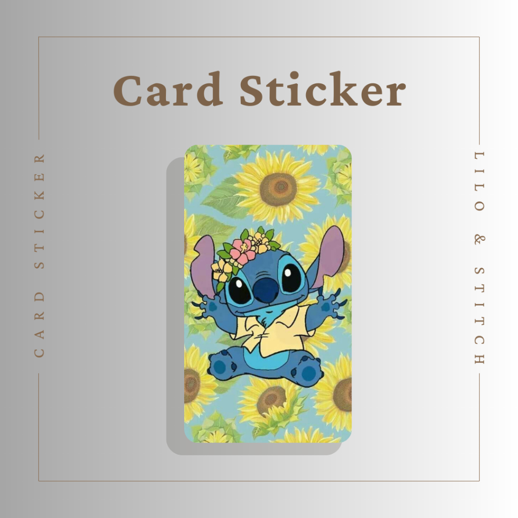 STITCH CARD STICKER - TNG CARD / NFC CARD / ATM CARD / ACCESS CARD ...