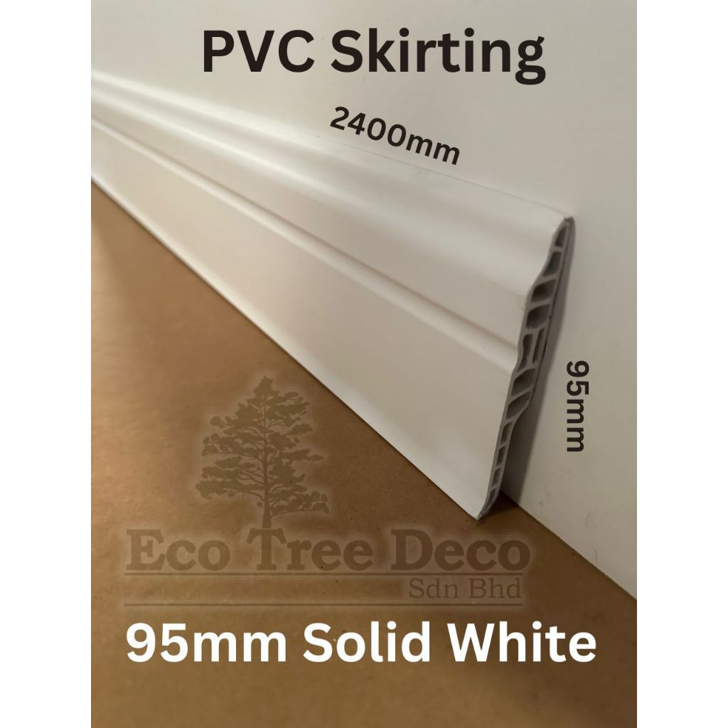 PVC Skirting 8 Kaki Pjg PVC Tak Perlu Cat l Wall Skirting Vinyl ...