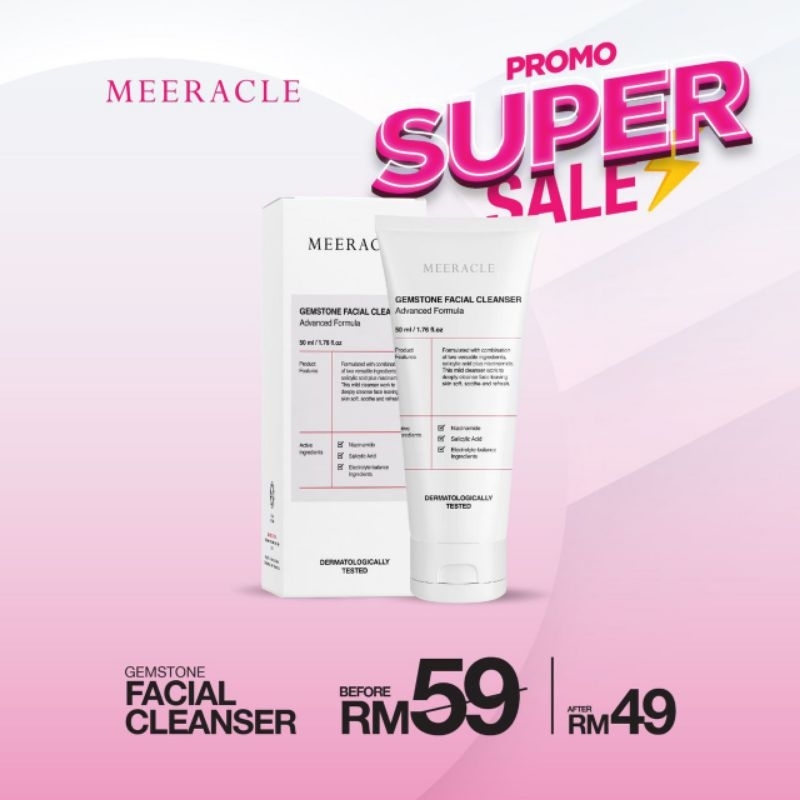 MEERACLE CLEANSER ADVANCED FORMULA | Shopee Malaysia
