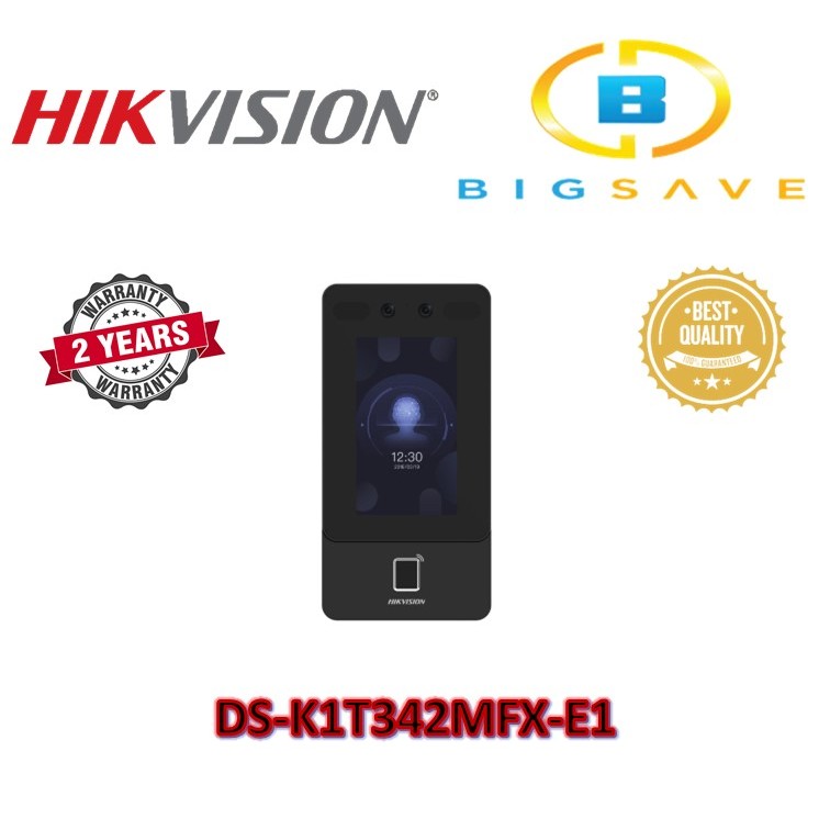 HIKVISION DS-K1T342MFX-E1 FACE RECOGNITION TERMINAL | Shopee Malaysia