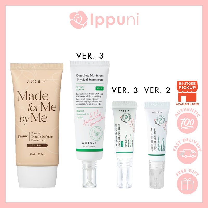 Axis-Y Complete No Stress Physical Sunscreen V3 (New Version) / Biome ...