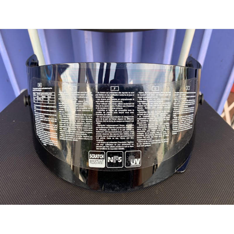 ORIGINAL AGV K3 HELMET smoke color visor | Shopee Malaysia