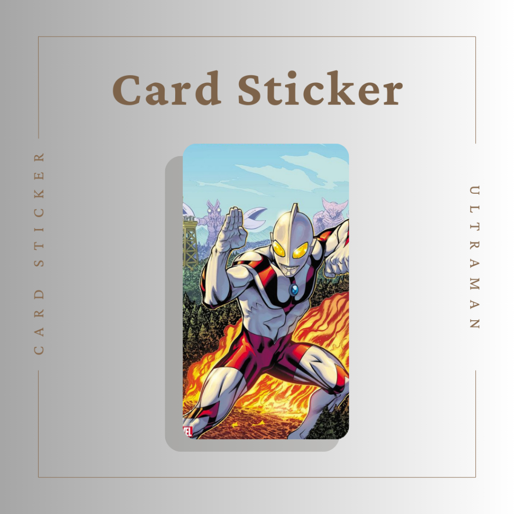 ULTRAMAN CARD STICKER - TNG CARD / NFC CARD / ATM CARD / ACCESS CARD ...