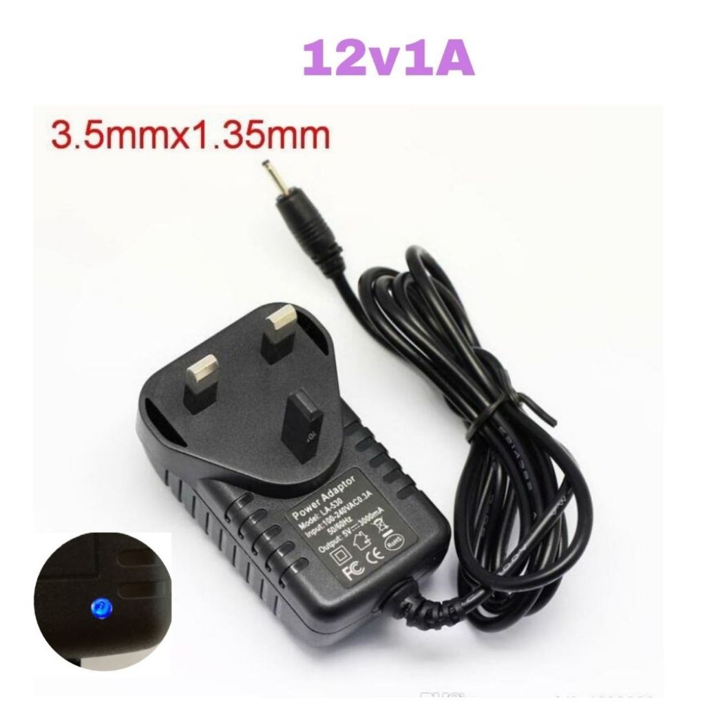 AC to DC (3.5mm*1.35mm) 5V 2A /12V 1A/ 12V 2A/9V1A/ 9V 2A/12V3A Switching Power Supply Adapter ...