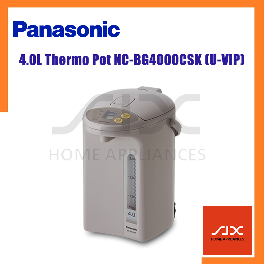 PANASONIC 4.0L Thermo Pot NC-BG4000CSK (U-VIP) | Shopee Malaysia