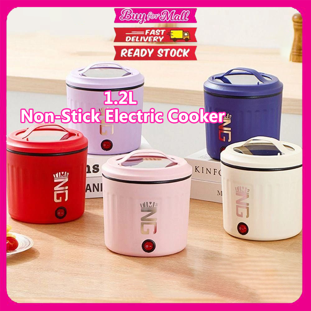 Electric Cooker 1.2L Multifunction Dormitory Quick Food Household ...