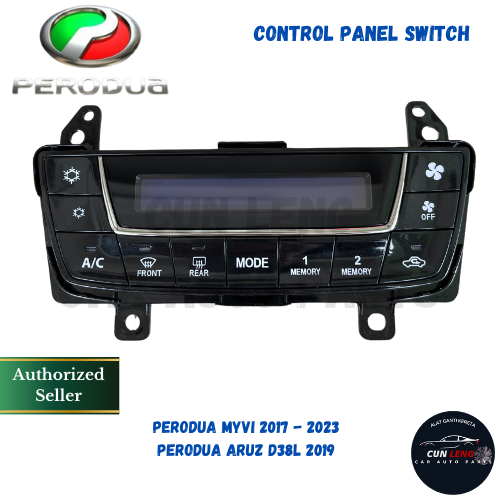 PERODUA MYVI 2017-2023 / PERODUA ARUZ D38L 2019 AIRCOND SWITCH CONTROL ...