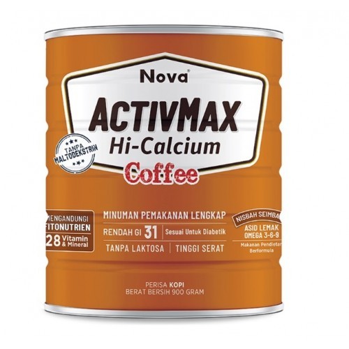 NOVA ACTIVMAX COFFEE HI-CALCIUM UNTUK DIABETES / TURUN BERAT BADAN ...