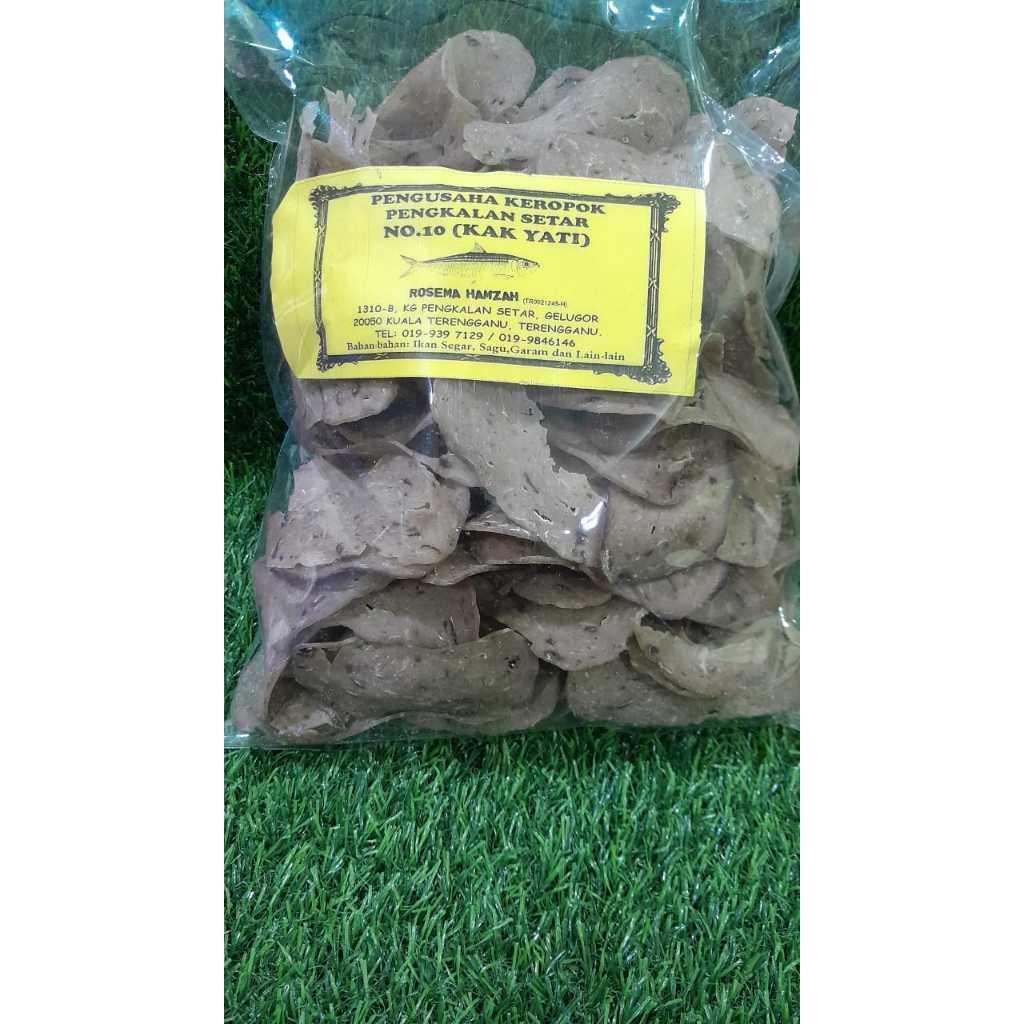 Keropok Keping Kak Yati Pengkalan Setar (500g) | Shopee Malaysia