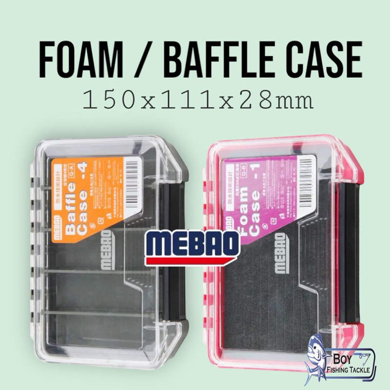 MEBAO FOAM CASE BAFFLE CASE LURE BOX TACKLE BOX BAIT BOX FISHING BOX ...