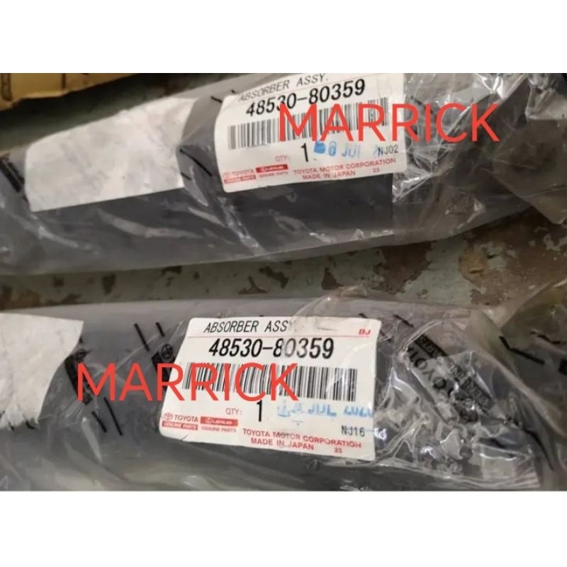 Toyota Estima ACR50 Vellfire ANH20 rear absorber Genuine 2 pieces ...