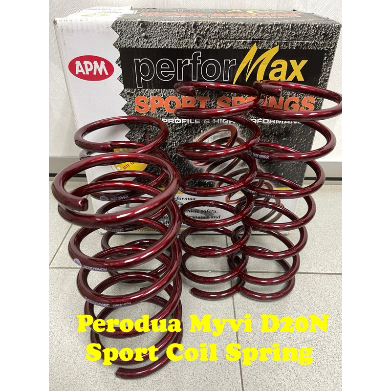 APM performax perodua myvi D20N 2018’-2021’Gen3 sport coil spring Heavy ...