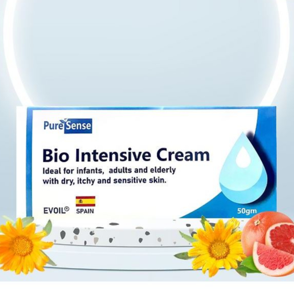 20GM l 50GM PURE SENSE BIO INTENSIVE CREAM - For DRY, ITCHY, SENSITIVE ...