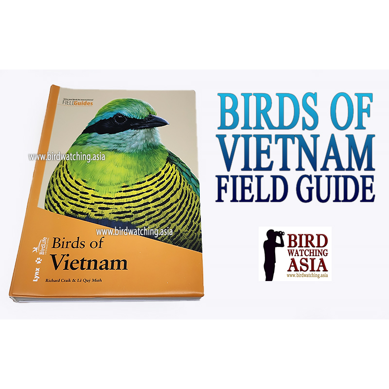 Birds of Vietnam Field Guide Book by Lynx Vietnamese Bird Birdwatching ...