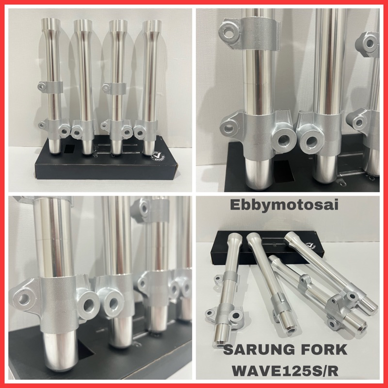 🇹🇭🔥 SARUNG FORK LAY WAVE125R/S💥WAVE 125X/WAVE 100R🔥🇹🇭FORK LAY CNC ...