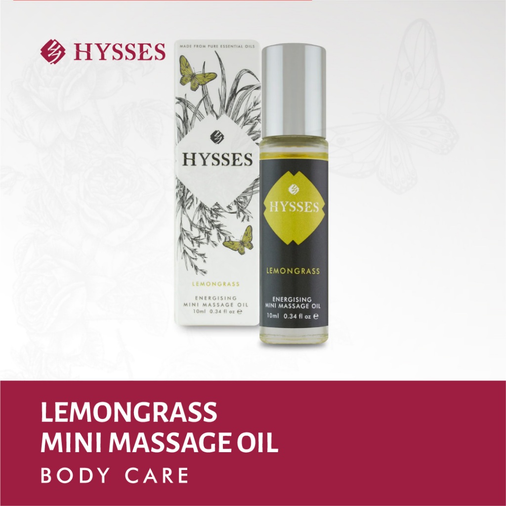 Hysses Lemongrass Mini Massage Oil 10ML | Shopee Malaysia