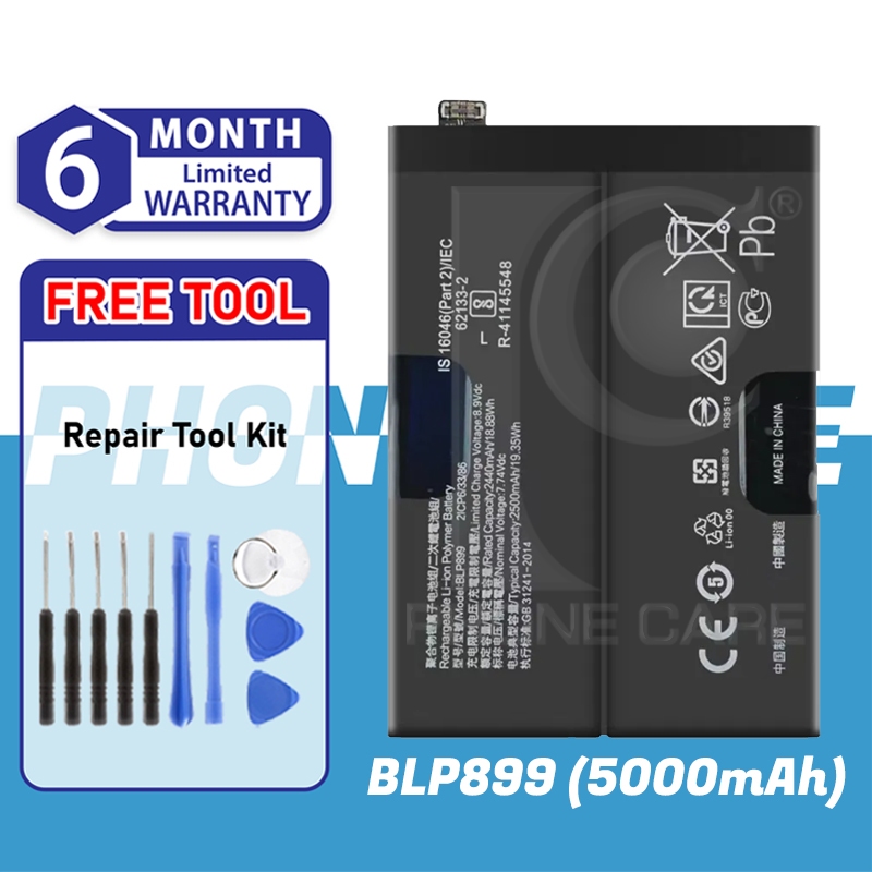 Battery Bateri BLP899 For ONEPLUS 10 PRO (5000 mAh) | Shopee Malaysia