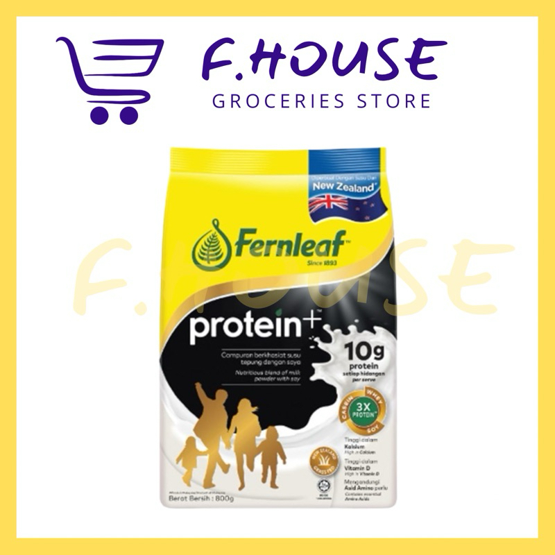 Fernleaf Milk Powder Protein Plus (800g) | Shopee Malaysia