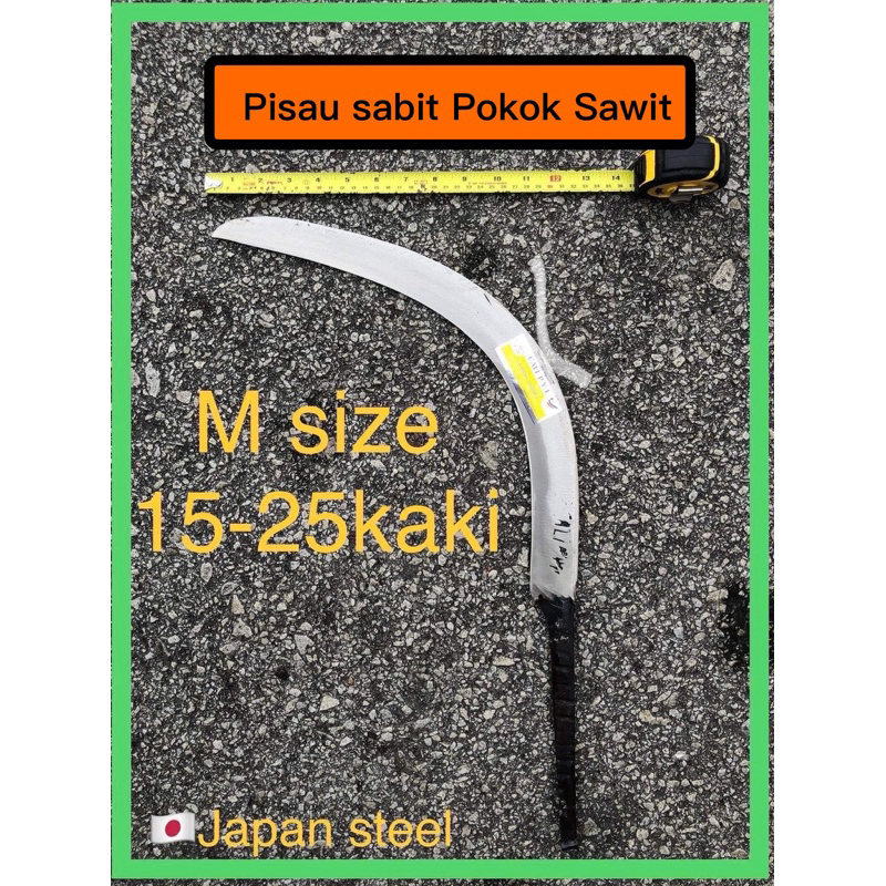 Cali py1 Msize 15-25kaki sabit sawit agricultural tools sickle alat ...