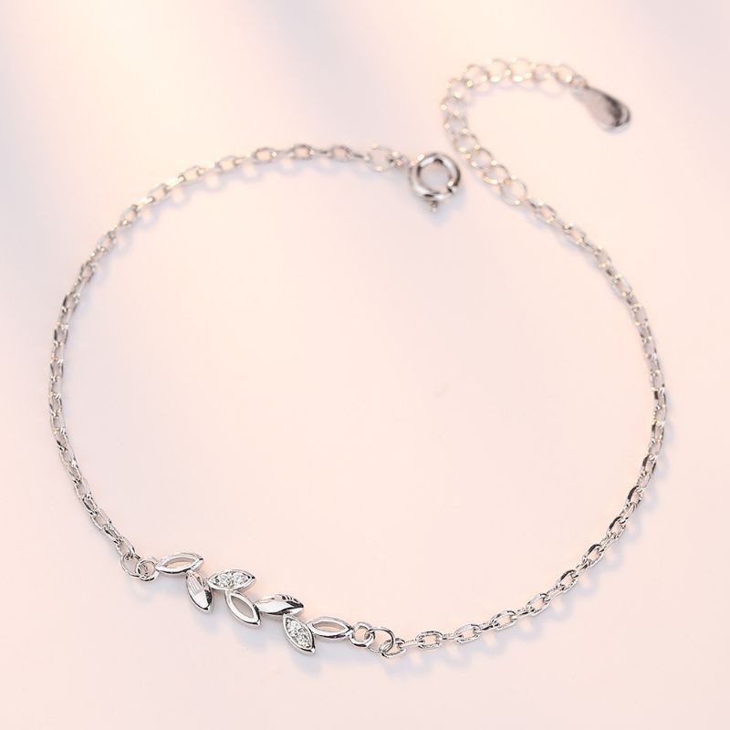 Ready Stock Women Fashion Bracelet Simple Silver Gelang Tangan ...