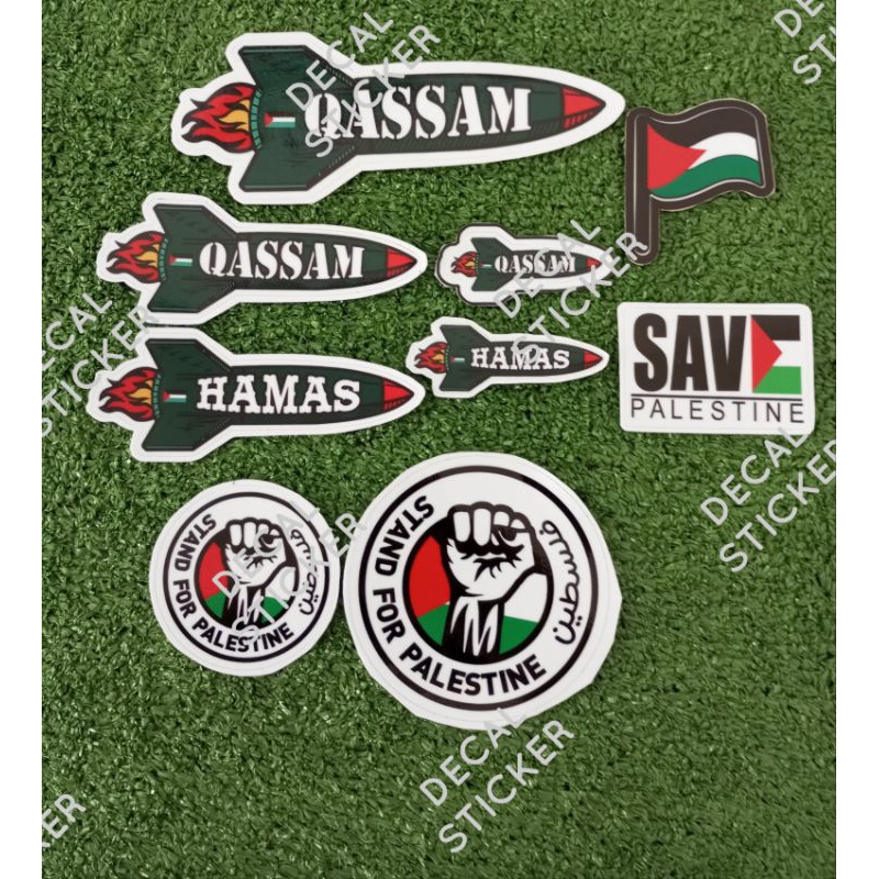 STICKER FLAG PALESTINE STAND WITH PALESTINE,PRAY FOR GAZA. | Shopee ...