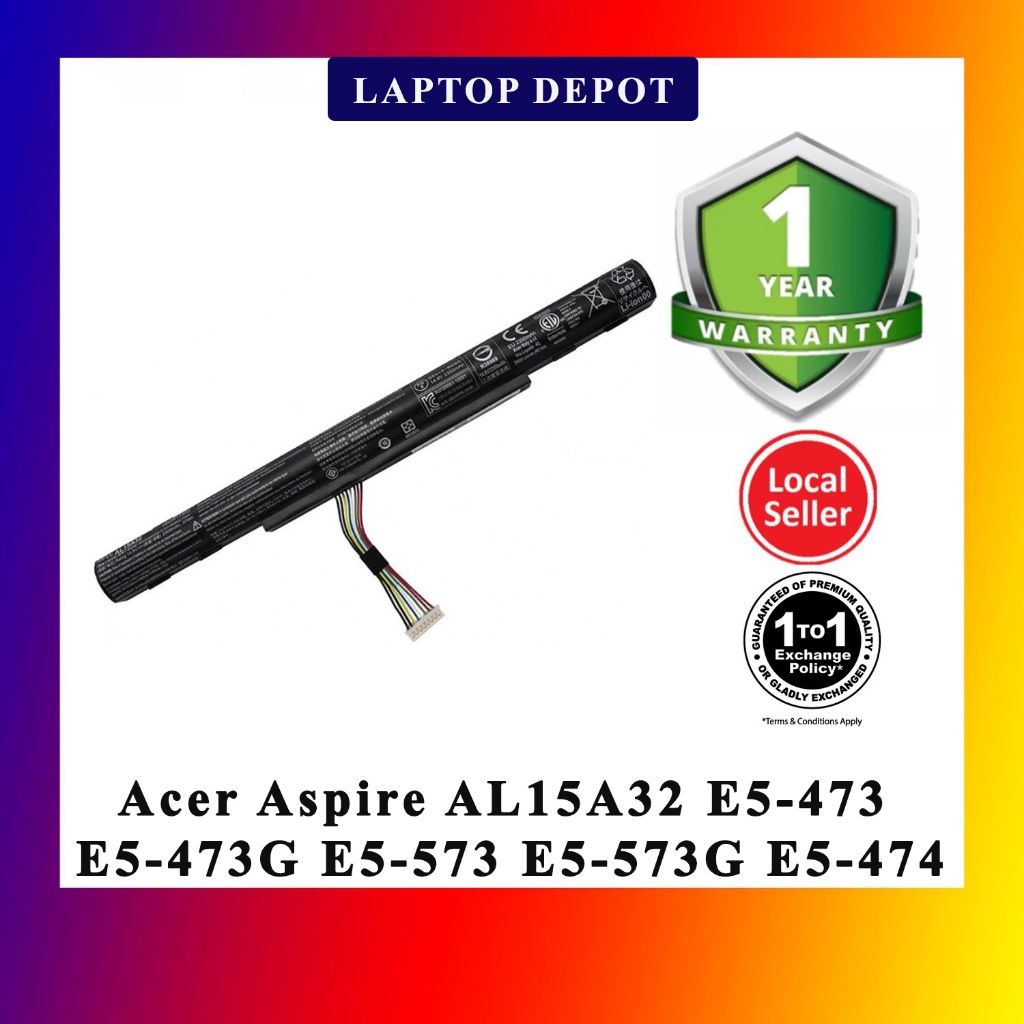 [READY STOCK] Acer Aspire AL15A32 E5-473 E5-473G E5-573 E5-573G E5-474 E5-574 E5-522 E5-532 V3 ...
