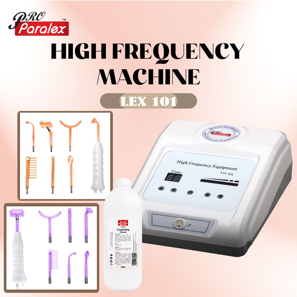 Lex101f – High Frequency Machine with Oxygenating Cream (1000ml ...