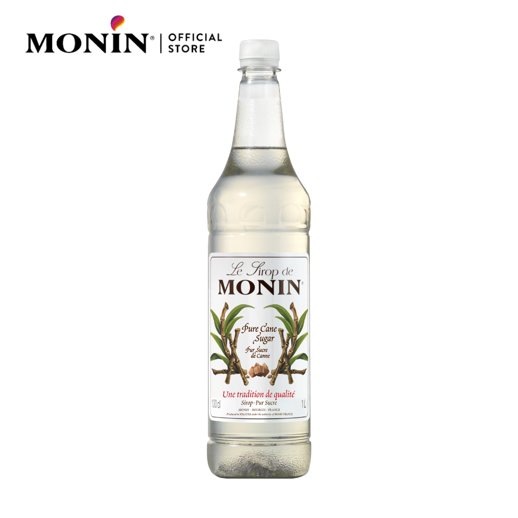 MONIN PET PREMIUM SYRUP PURE CANE SUGAR 1LT | Shopee Malaysia