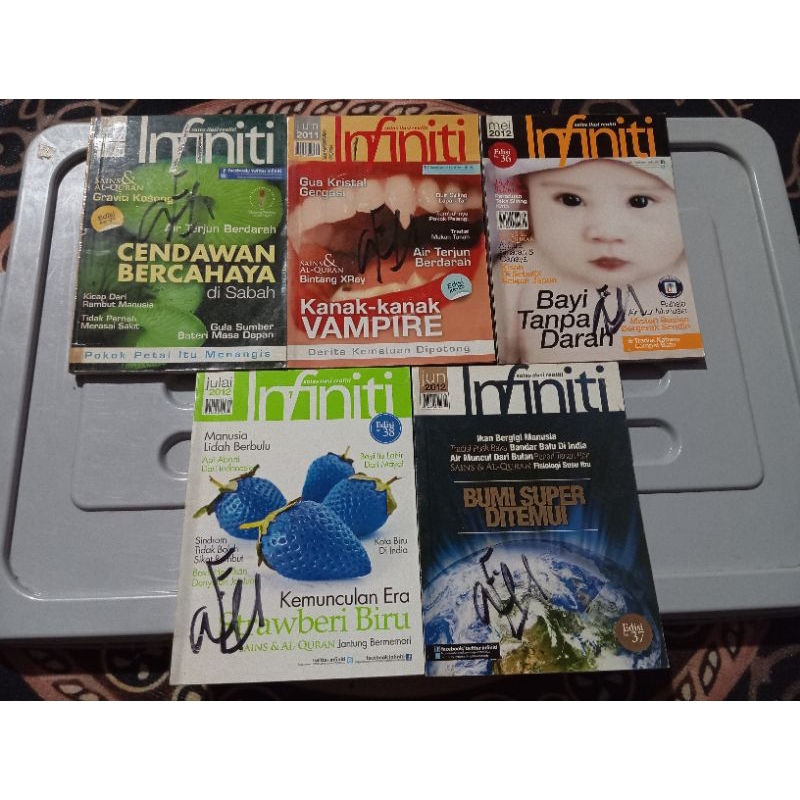 KOMBO MAJALAH INFINITI | Shopee Malaysia