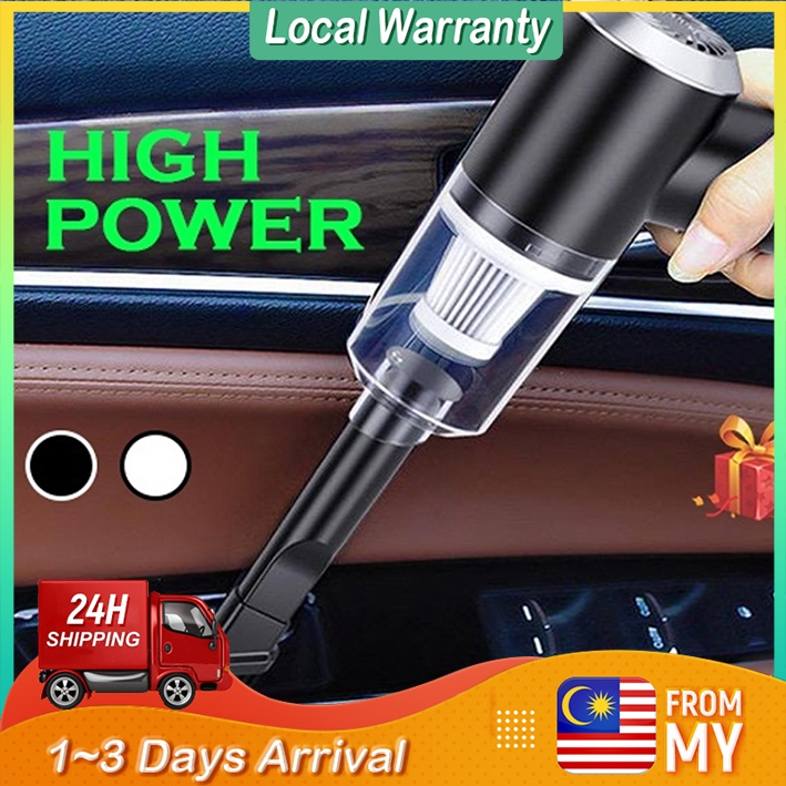 Handheld Cordless Car Vacuum Cleaner 9900PA Mini Wireless Vacuum Kereta ...