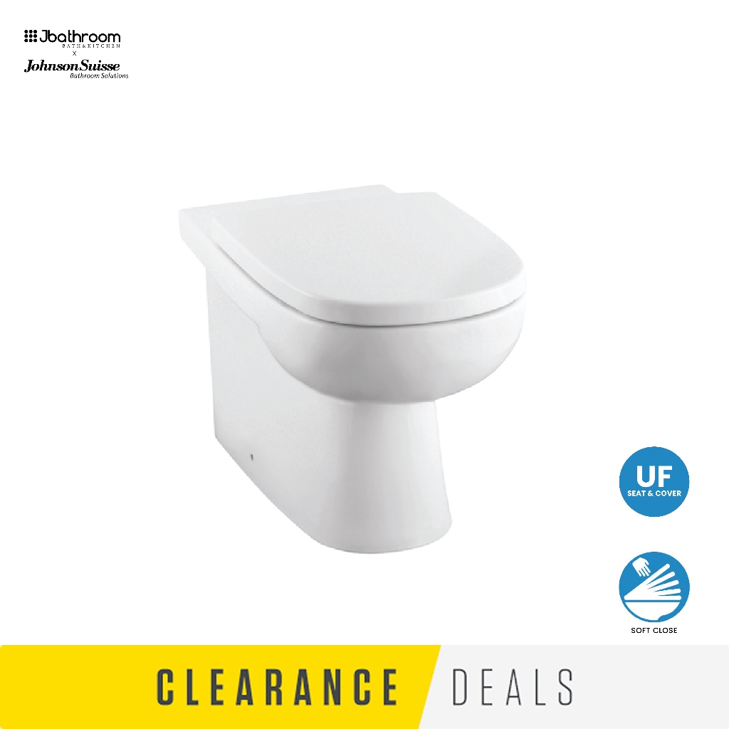 [DISPLAY CLEARANCE] JohnsonSuisse Modena back to wall (Back inlet) WC ...