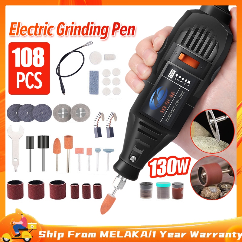 Mini Grinder Drill Set Dremel Electric Grinding Engraving Cutting ...