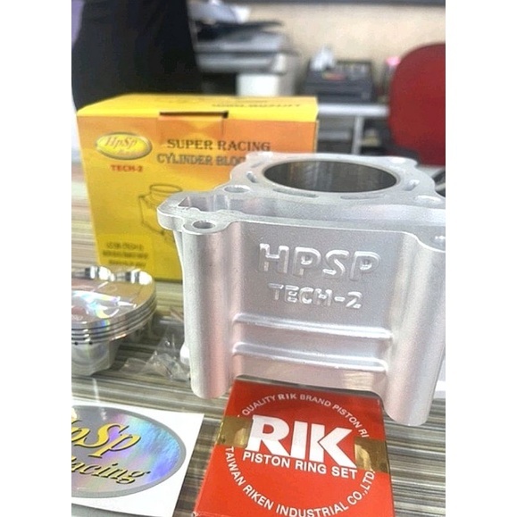 HPSP Y15ZR / LC135 / FZ150 Tech 2 Racing Block Ceramic Comp Set Hyperspeed 63mm 65mm 66mm + Slip ...