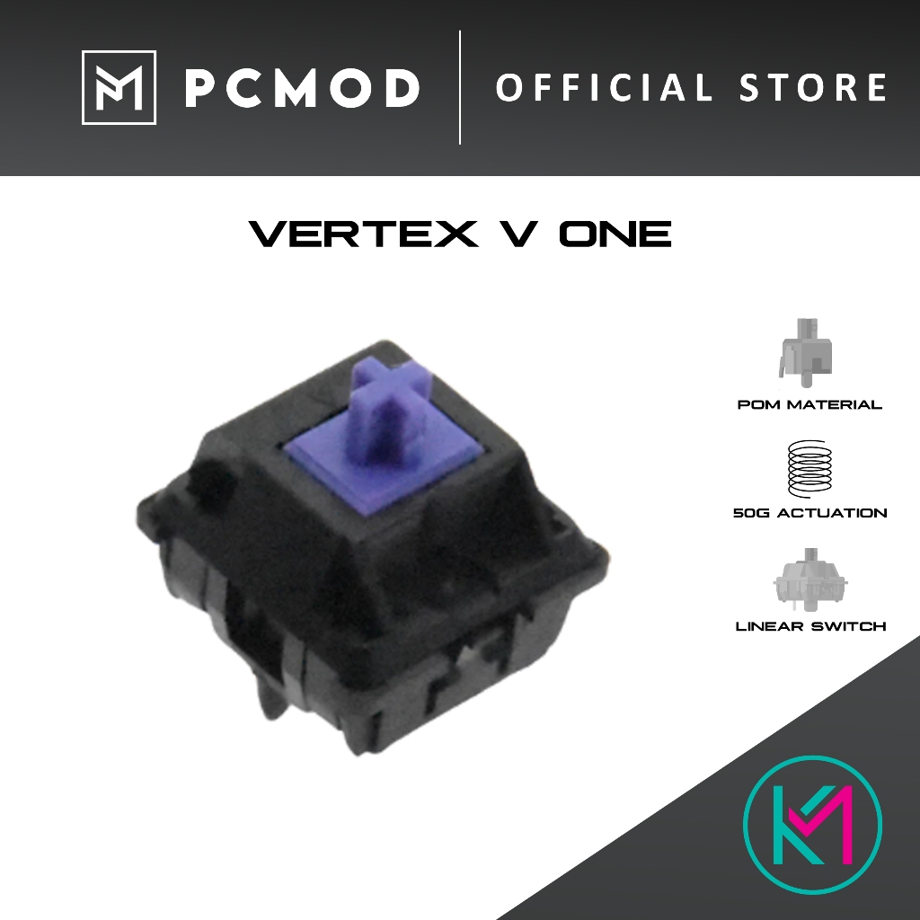 Vertex V One (V1.2) | Linear Switch for Mechanical Keyboards | PCMOD x ...