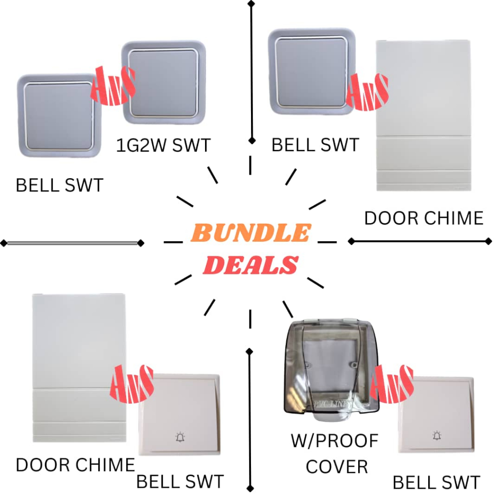 Bundle Deal - Legrand Weatherproof Bell Switch with Cover, 1Gang 2Way ...