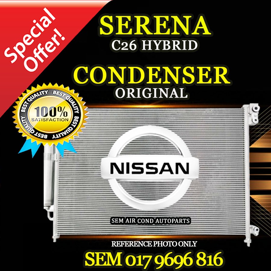 NISSAN SERENA C26 HYBRID ORIGINAL CONDENSER/ KONDENSER (CAR AIRCOND SYSTEM) | Shopee Malaysia