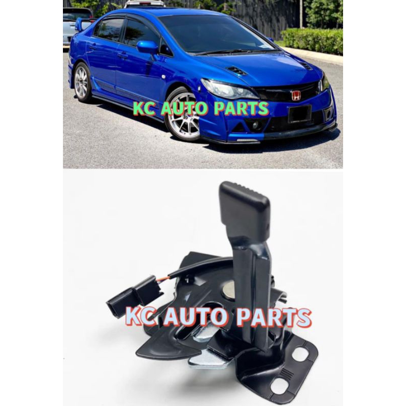 Honda Civic SNA fd fd1 fd2 front depan inner bonnet lock 2006 - 2011 ...